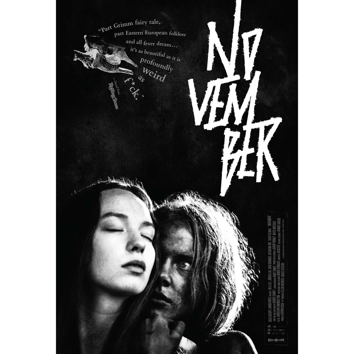 November Poster – Oscilloscope Laboratories