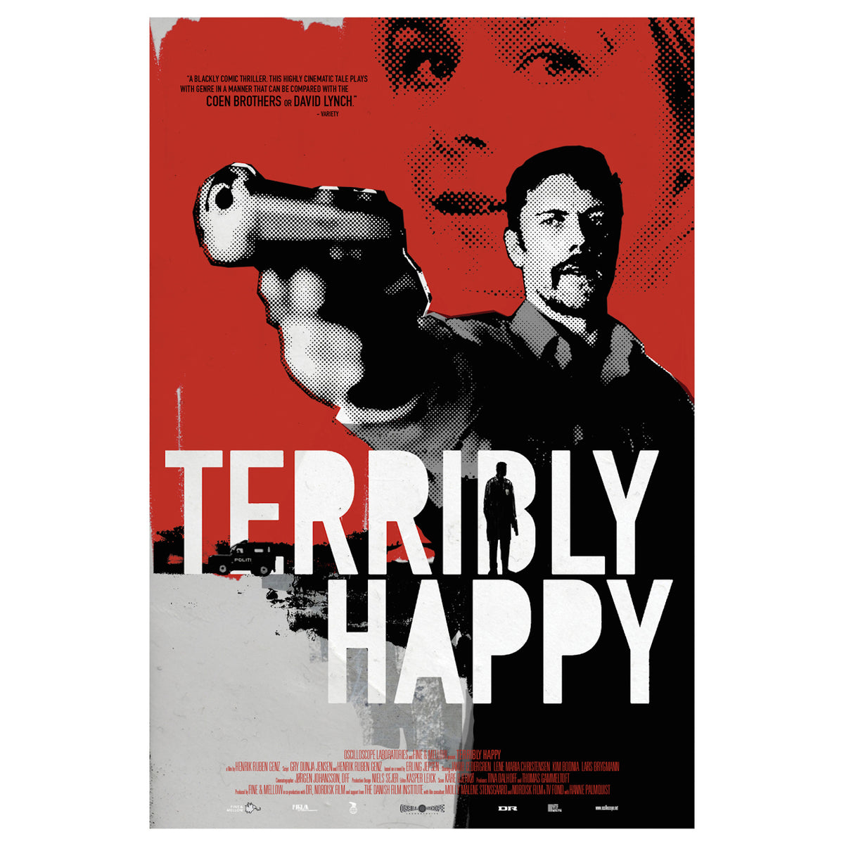 Terribly Happy Poster – Oscilloscope Laboratories